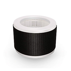 Nispira True HEPA Replacement Filter Compatible with KOIOS MOOKA EPI810 Air Cleaner Air Purifier. Odor Eliminator. 3 Stage Filtration. 1 Pack