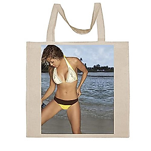 FC Carino Natalia Paris - A Nice Graphic Cotton Canvas Tote Bag FCA #FCAG434998