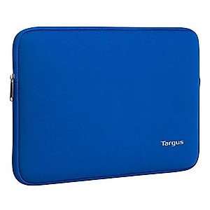 Targus Bonafide Sleeve Modern Style with Durable Water-Resistant College School Case fit up to 14-Inch Laptop/Notebook, Blue (TBS92702GL)