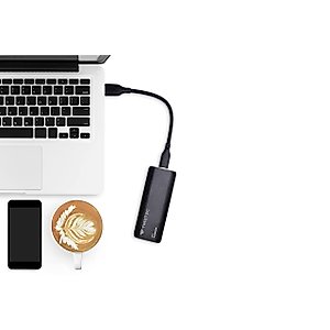 Timetec 2TB Portable External SSD USB3.2 Gen2 Type C Up to 550MB/s Ultra-Light Aluminum Mini External Solid State Drive with USB C to A Cable/USB A to C Adapter for Desktops/Laptop/Mac/Mobile - Black