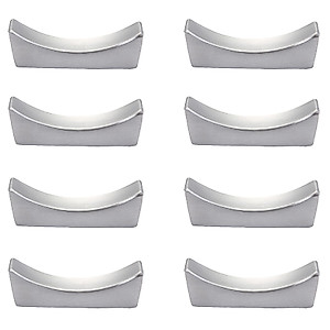 Zelerdo 8 Pieces 304 Stainless Steel Chopstick Holders Chopstick Rest (Silver)