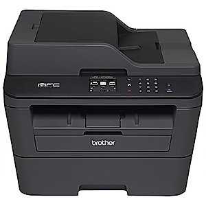 Brother MFC-L2740DW Laser Multifunction Printer - Monochrome - Plain Paper Print - Desktop - Copier/Fax/Printer/Scanner - 32 ppm Mono Print - 2400 x 600 dpi Print - 32 cpm Mono Copy - Touchscreen LCD - 600 dpi Optical Scan - Automatic Duplex Print - 250 s