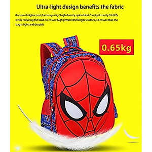 ZDKESGD School Backpack for teen boys girls 3D Comic Schoolbag Anime Cartoon Waterproof Bookbag