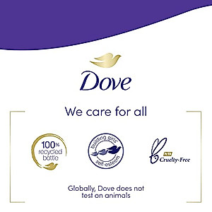 Dove Body Wash for Softer and Smoother Skin After Just One Use Lavender Oil and Chamomile Stress Relieving and Calming 22 oz, 4 Count