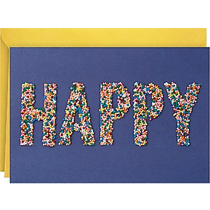 Hallmark Signature Birthday Card (Happy Sprinkles)