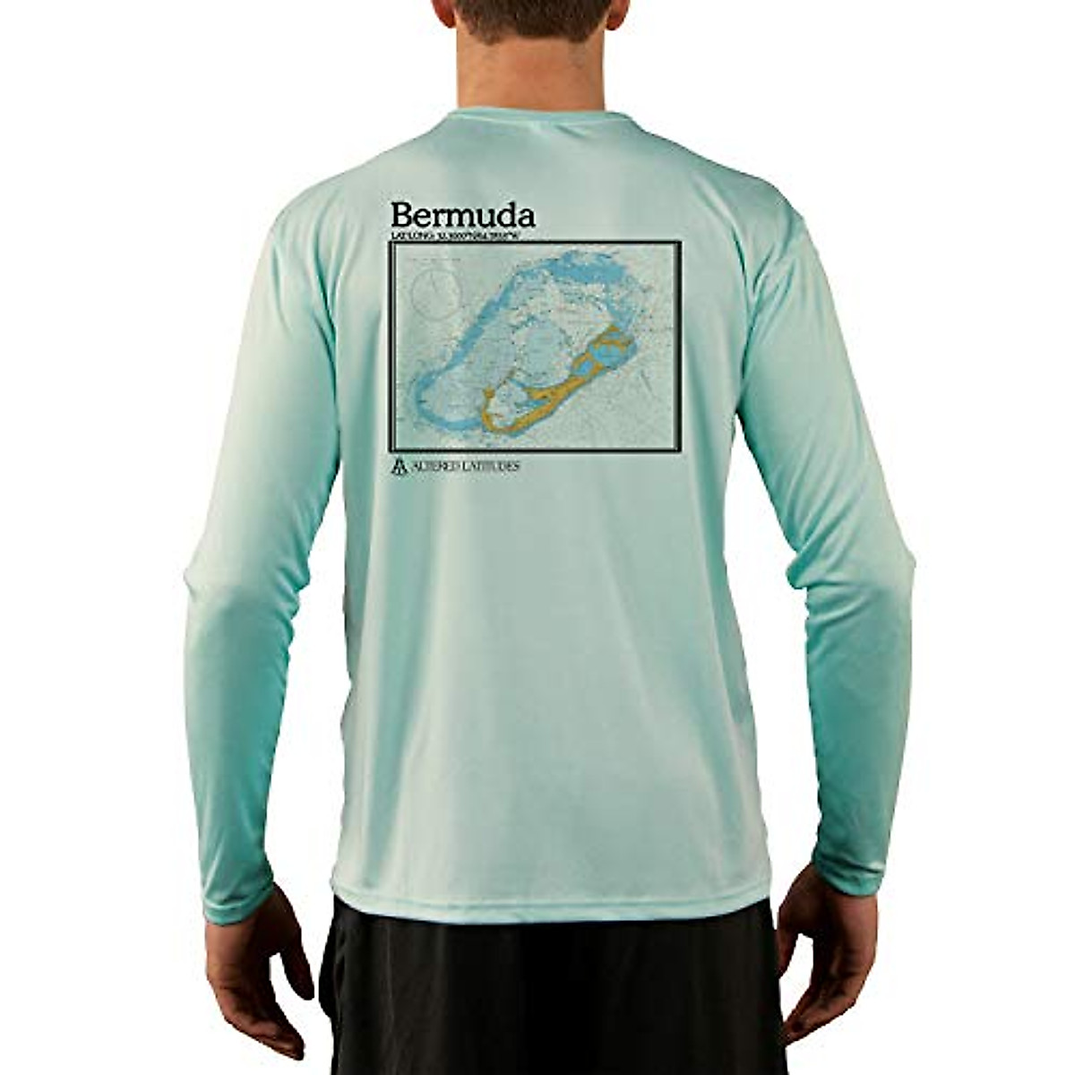 Coastal Classics Bermuda Men's UPF 50+ Long Sleeve T-Shirt Medium Seagrass