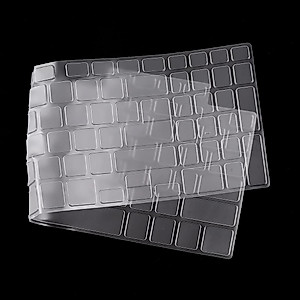 UUONDO Keyboard Cover for 2023 2022 ASUS TUF Gaming F15 FX507ZM FX507ZC FX507VU / A15 FA507NU / A16 FA617NS / TUF Dash 15 FX517ZM, TUF Gaming F17 FX707 / A17 FA707 FA707RM 17.3 (Not Fit TUF A15 2022)