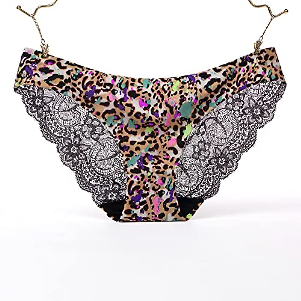 DUOWEI Couple Matching Underwear Set Ladies Underwear Lace Hollow Out Seamless Low Waist Briefs Underwear Women Briefs