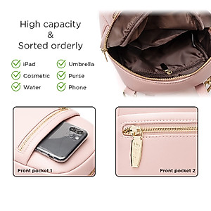 Mini Backpack Purse for Girls Teenager Cute Leather Backpack Women Small Shoulder Bag Handbags Blue