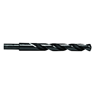 Century Drill & Tool 24727 Pro Grade Black Oxide Drill Bit, 27/64"
