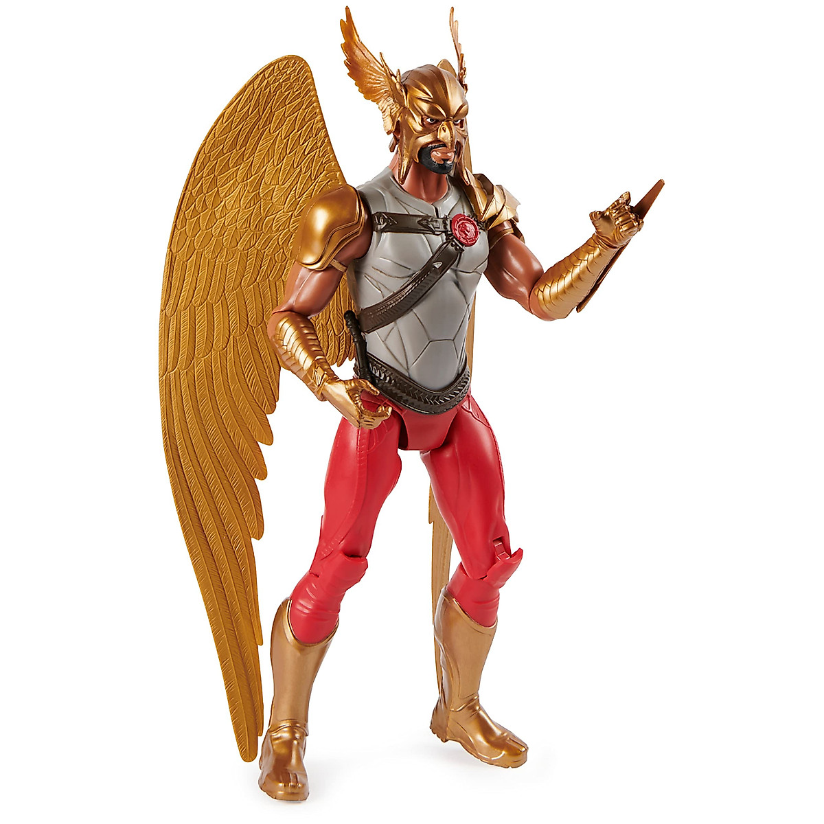 DC Comics, Hawkman 12-inch Action Figure, Black Adam Movie Collectible Kids Toys for Boys and Girls Ages 3 and Up