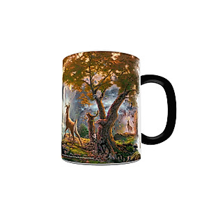 Morphing Mugs Disney - Bambi - Thomas Kinkade - One 11 oz Color Changing Heat Sensitive Ceramic Mug – Image Revealed When HOT Liquid Is Added!