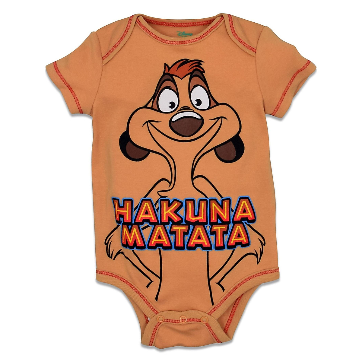 Disney Lion King Infant Baby Boys 5 Pack Short Sleeve Bodysuits Lion King 18 Months