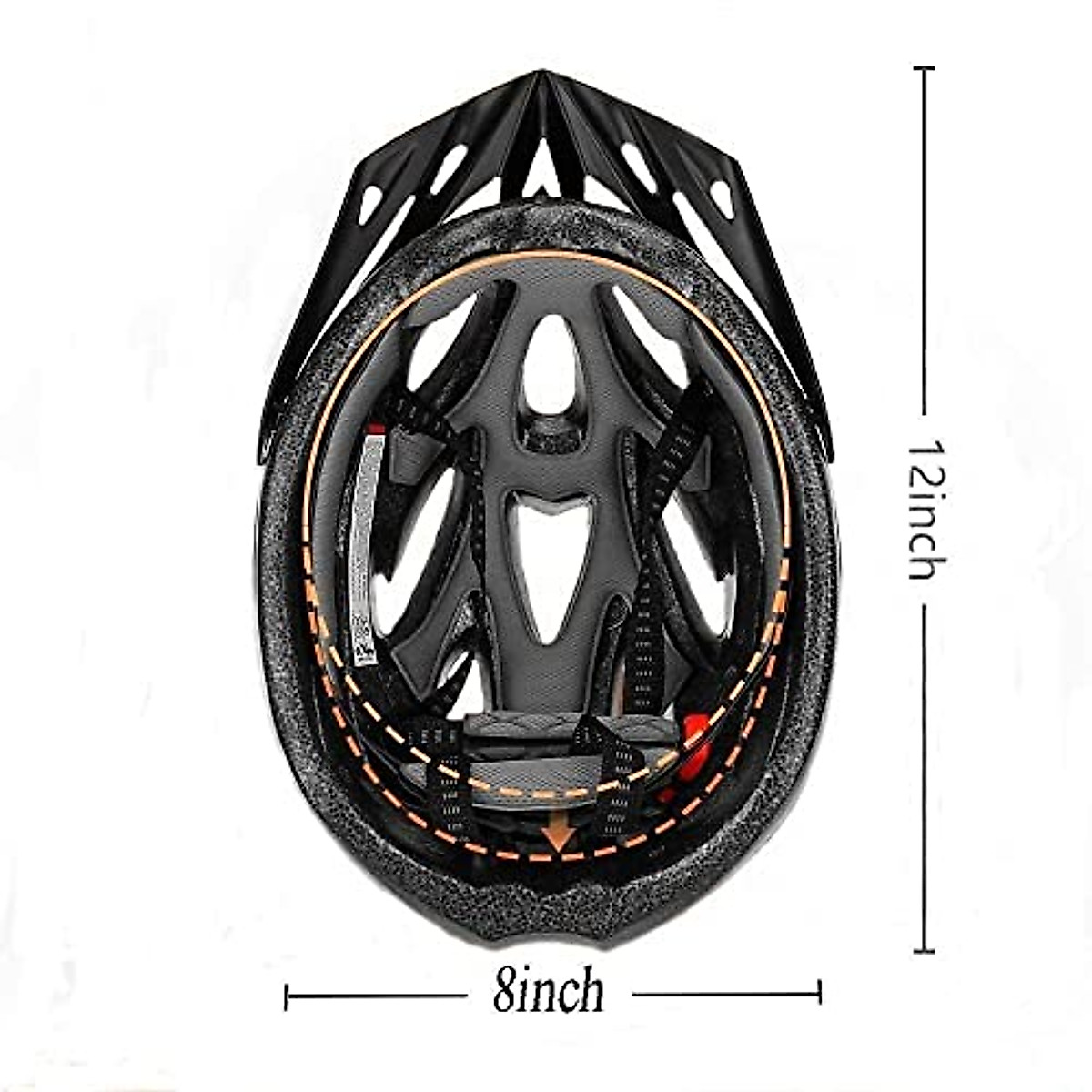 Adult Cycling Bike Helmet,Lightweight Unisex Bike Helmet,Premium Quality Airflow Bike Helmet (Black&Pink)