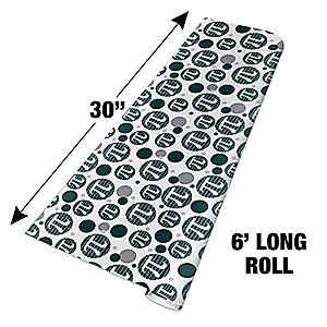 GRAPHICS & MORE Pi Math Geek Nerd 3.14 Gift Wrap Wrapping Paper Roll
