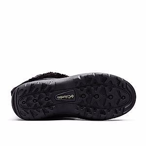 Columbia Women's Ice Maiden II Snow Boot, Black/Columbia Grey, 10 M US