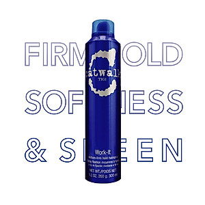 TIGI Catwalk Work-It Medium Firm Hold Hairspray 9.2 oz