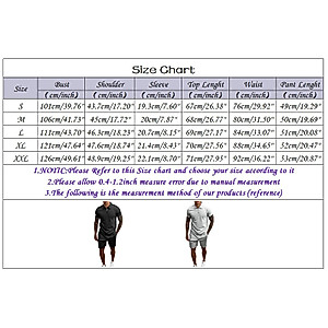 Burband 2021 Men Short Set 2 Piece Outfits Muscle Slim Fit Henley Shirt and Shorts Pants Sweatsuit Summer Tracksuits Black BY-20210609 Large
