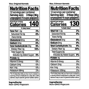 Black Jewell Popcorn Kernels 15 Ounces 15 Ounce (Pack of 4)