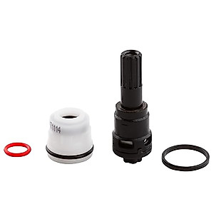 Pfister 9100310 1/4" Turn Hot Side Plastic Stem Bathroom Faucet Ceramic Disc Cartridge Replacement Part, Multicolor