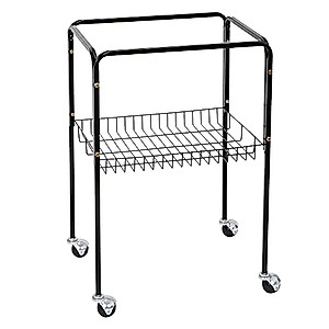 ZENY 59.3 Inch Bird Cage, Rolling Wrought Iron Parrot Cage with Side-Out Tray, Storage Shelf, Pet Bird House for Parrot Cockatiel Cockatoo Parakeet Macaw Finches