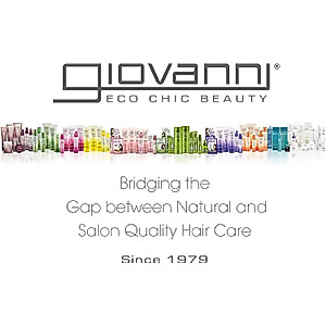 GIOVANNI 2chic Ultra-Repairing Conditioner - For Damaged, Over-Processed Hair, Helps Restore Hair's Natural Elasticity, Blackberry & Coconut Milk, Argan, Keratin, Shea Butter - 8.25 oz. Each