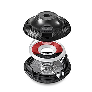 Oregon Gator SpeedLoad Universal 4-1/2” Trimmer Head & Line for Gas String Trimmers & Multi Tools Up To 25cc. Fits Ryobi, Homelite, TroyBilt, Stihl and more