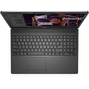 Dell Precision 7550 Workstation Laptop PC, FHD Non-Touch, Intel Core i7-10850H Processor, 32GB Ram, 512GB NVMe SSD, HDMI, Thunderbolt, NVIDIA Quadro T1000 4GB GDDR6, Windows 10 Pro (Renewed)