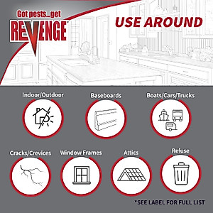 Revenge Invisible Ant & Roach Gel Bait, Long Lasting Protection for Home Pests