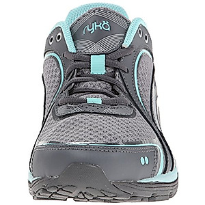 Ryka Women's Sky Walk Walking Shoe, Frost Grey/Aqua Sky/Iron Grey, 8.5 M US