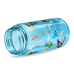 Simple Modern Disney Kids Water Bottle Plastic BPA-Free Tritan Cup with Leak Proof Straw Lid | Reusable and Durable for Toddlers, Boys, Girls | Summit Collection | 16oz, Toy Story Andys Toys