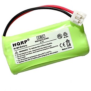 HQRP Phone Battery Compatible with Sanik 2SV-AAA65H-S-J1 2SN-AAA65H-S-J1 General Electric GE 5-2826 28871 28871FE2-A 5-2814/52814, 28811 28811FE2-A 28811FE2 28851 27902 27950 27951 Cordless Telephone