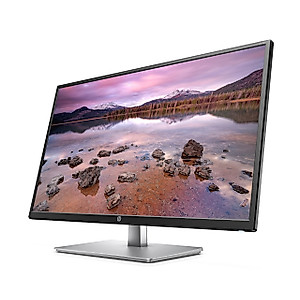 HP FHD IPS Monitor with Tilt Adjustment and Anti-Glare Panel- 32-Inch, Black/Silver