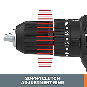 Worx 1/2” Hammer Drill Power Share - WX370L.9 (Tool Only)