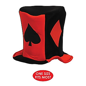 Beistle Card Suit Fabric Hat
