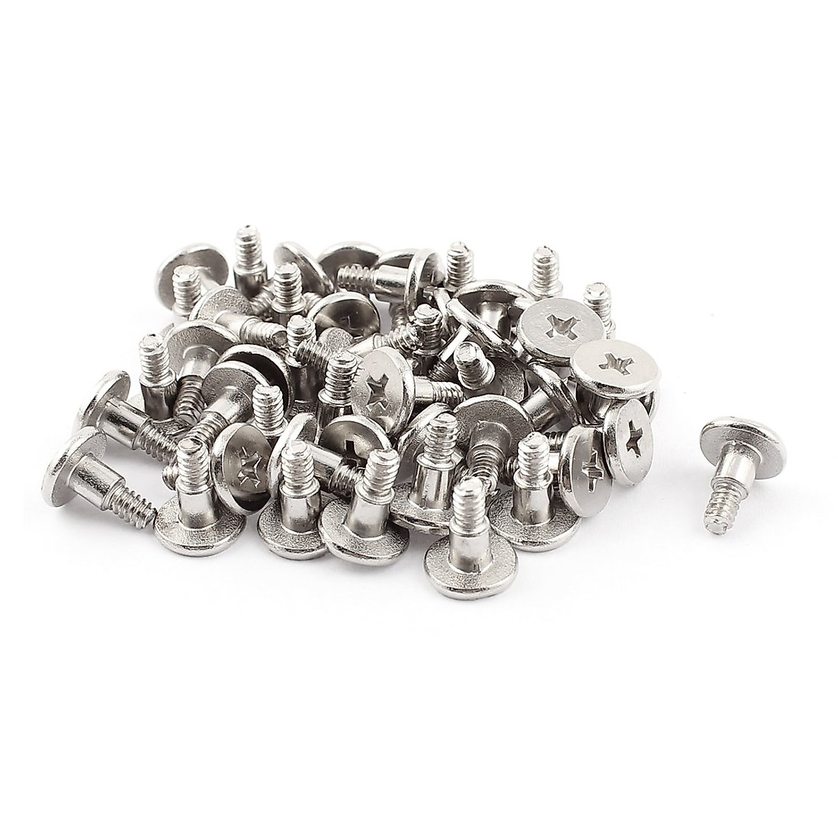 uxcell Laptop Shockproof Phillips Flat Head Bolts HDD Hard Drive Screws 50pcs