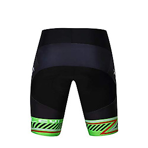 Men Cycling Jersey Short Sleeve Set USA Bike Shirt Reflective,Quick Dry+5D Padded Shorts S-3XL