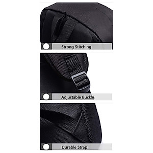 Waroost Ghostbusters Canvas Daypack Waterproof Bookbag-Lightweight Knapsack Classic Durable Bagpack for Travel