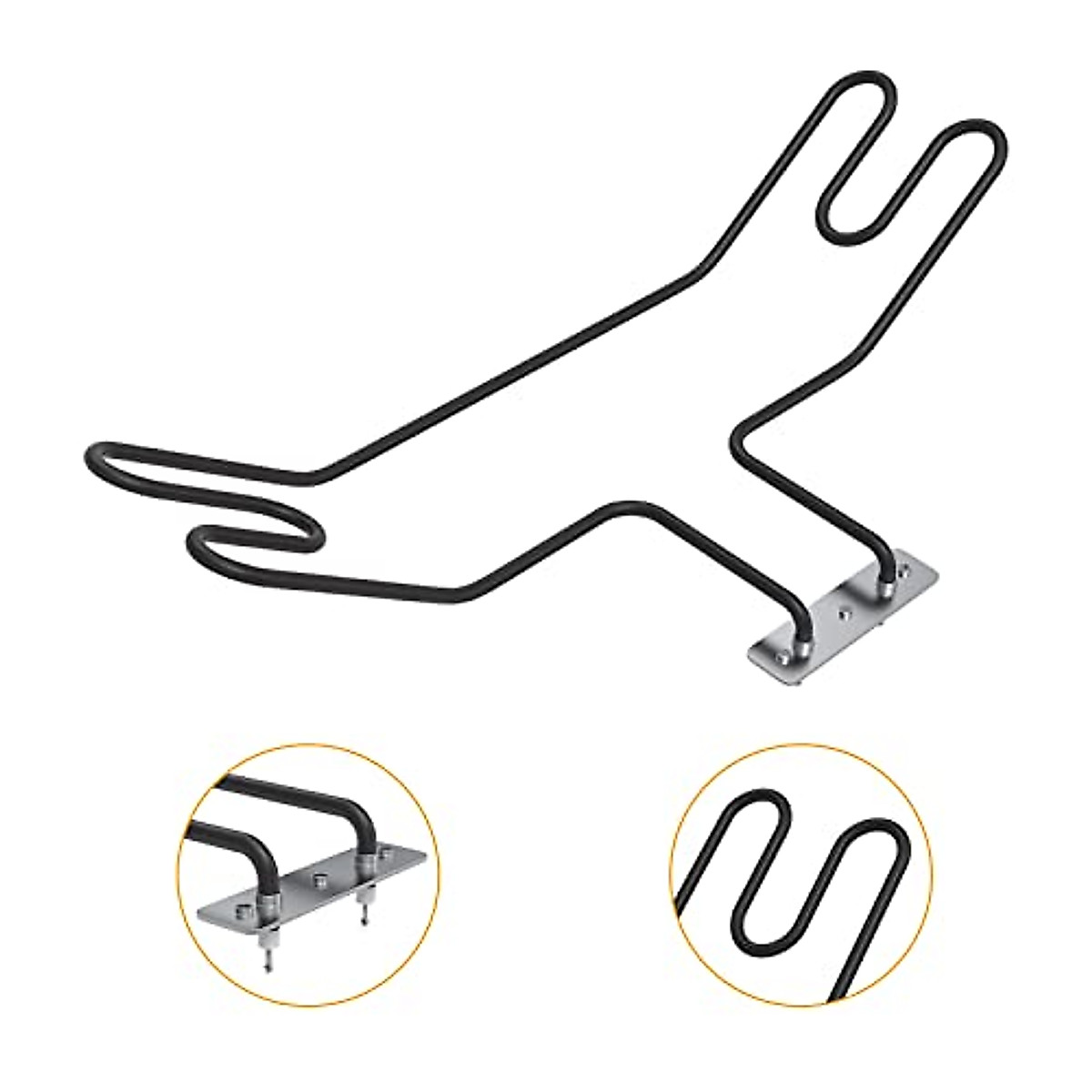 Grill Heating Element for Pit Boss PBV2A1 PBV3A1 PBV3D1 PBV2D1 Digital Electric Vertical Smoker,Heating Element Replacement Parts for Pit Boss 2 and 3 Series Smoker(120v,1650w)