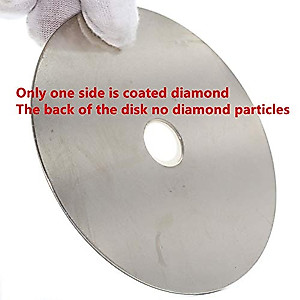 JINGLING 4" inch 100mm Diamond Flat Lap Disc Coated Grinding Disk Grit 320 Medium