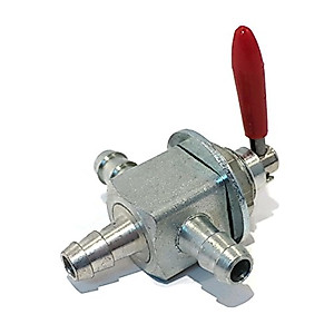 The ROP Shop Gas Fuel Shut-Off Valve Two-Way for Zero Turn Lawn Mower ZTR Garden Tractor