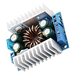 DC Boost Converter, DC-DC Step Up Converter Board 10-32V to 12-60V Voltage Regulator Booster Module Adjustable Voltage Step Up Power Supply Module