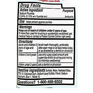Colgate Kids 3.5 oz 3-Pack Dinosaurs Mild Bubble Fruit Flavor Toothpaste Fluoride Cavity & Enamel Protection