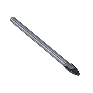 Sydien 5pcs Triangle Head Tile Drill Bit 3/16 Inch(5mm) Tip Diameter 64m Length 5/32" Shank Glass Tile Tip for Drilling Glass, Tile & Ceramic