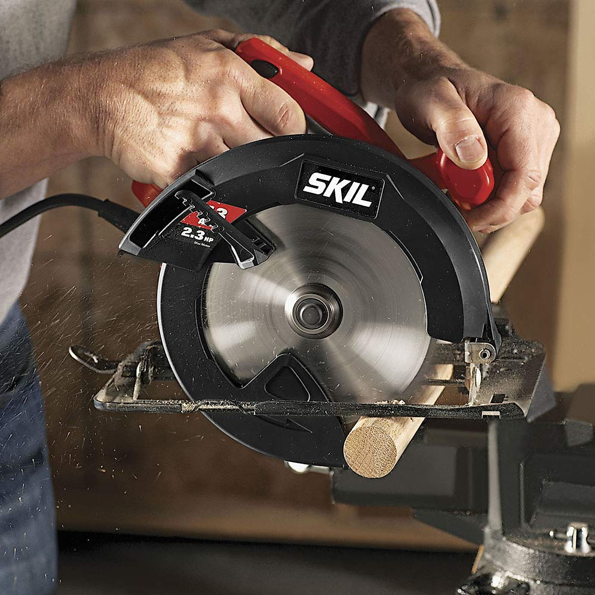 Skil 5080-01 13-Amp 7-1/4" Circular Saw, Red