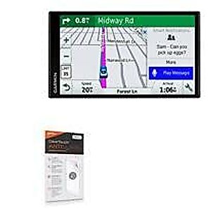 BoxWave Screen Protector Compatible with Garmin DriveSmart 61 LMT-S - ClearTouch Anti-Glare (2-Pack), Anti-Fingerprint Matte Film Skin for Garmin DriveSmart 61 LMT-S