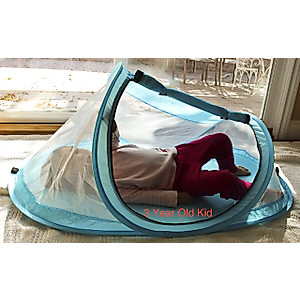 MooMooBaby Pop-Up Baby Beach Crib Tent