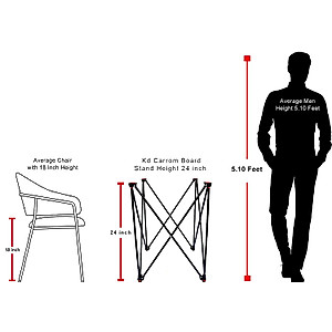 Professional Carrom Board Stand