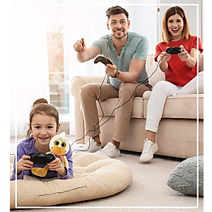 DolliBu Plush Duck Stuffed Animal - Soft Fur Huggable Sitting Yellow Duck, Adorable Playtime Duck Plush Toy, Cute Lake Bird Cuddle Gift, Super Soft Plush Doll Animal Toy for Kids & Adults - 9 Inches