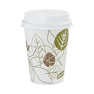 Disposable Hot Cup,8 oz.,White,PK500